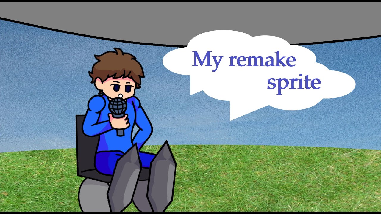fnf dave My remake sprite - YouTube