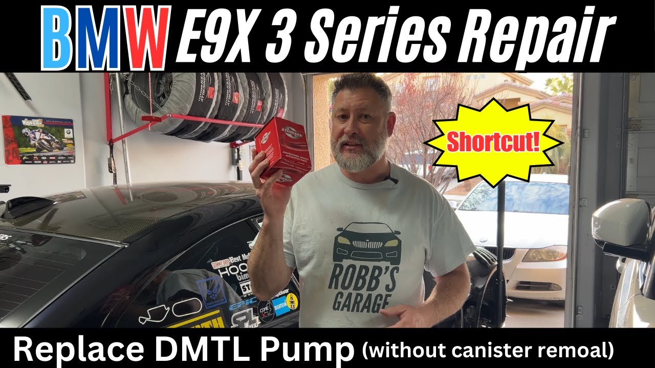 Repair BMW 3 Series Code 2A17 with DMTL Pump - YouTube