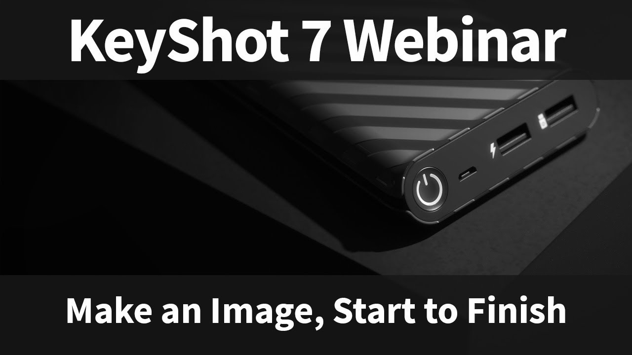 Webinar 73: KeyShot Rendering - Start to Finish - YouTube