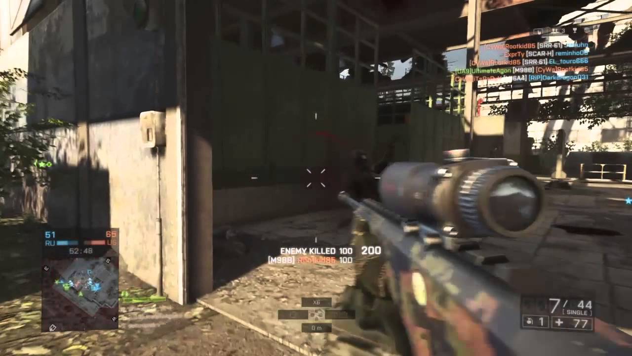 BF4-M98b montage - YouTube