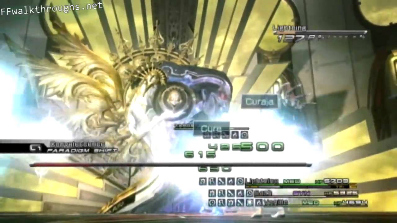 FFXIII - Part 117 - Boss: Orphan, Phase 1 - YouTube