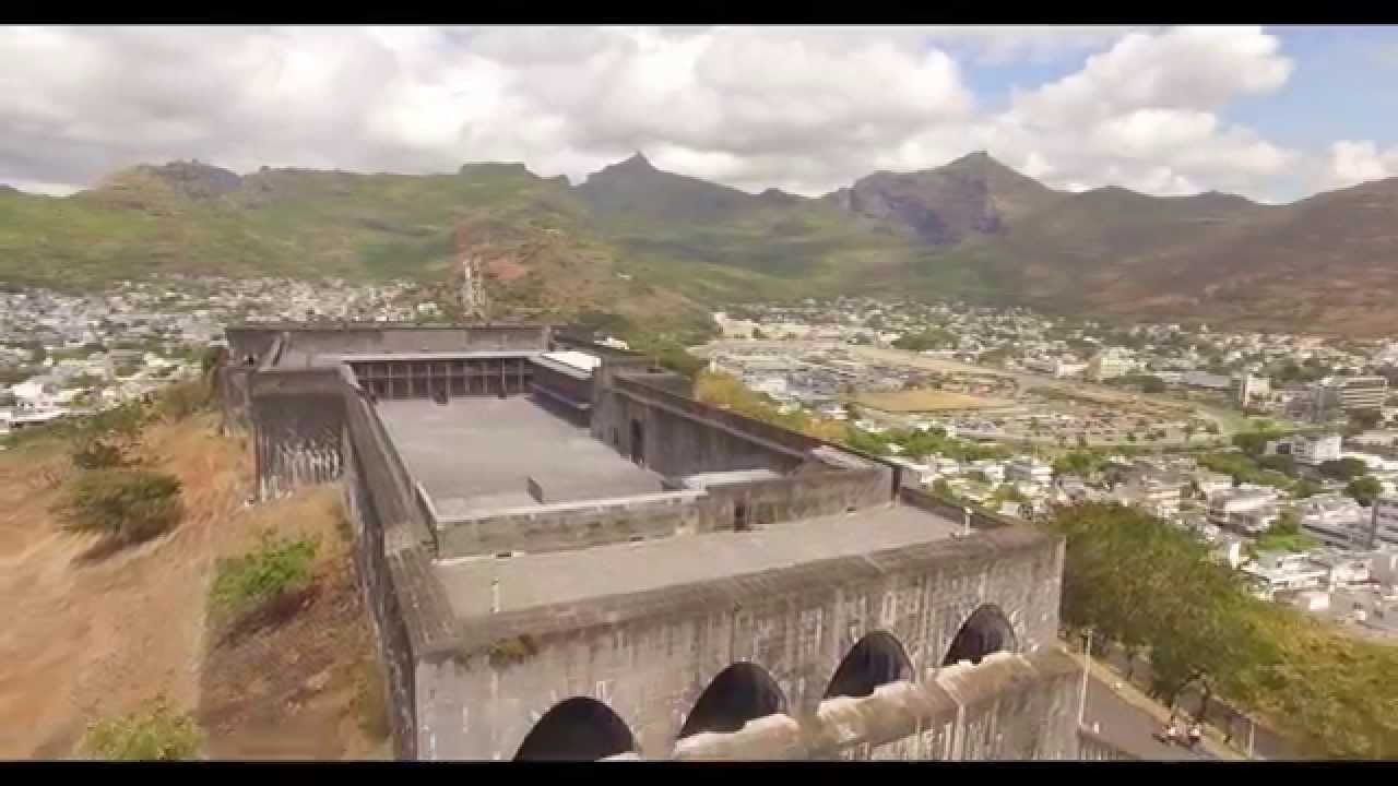 Mauritius Citadel - Aerial view 2015 - YouTube