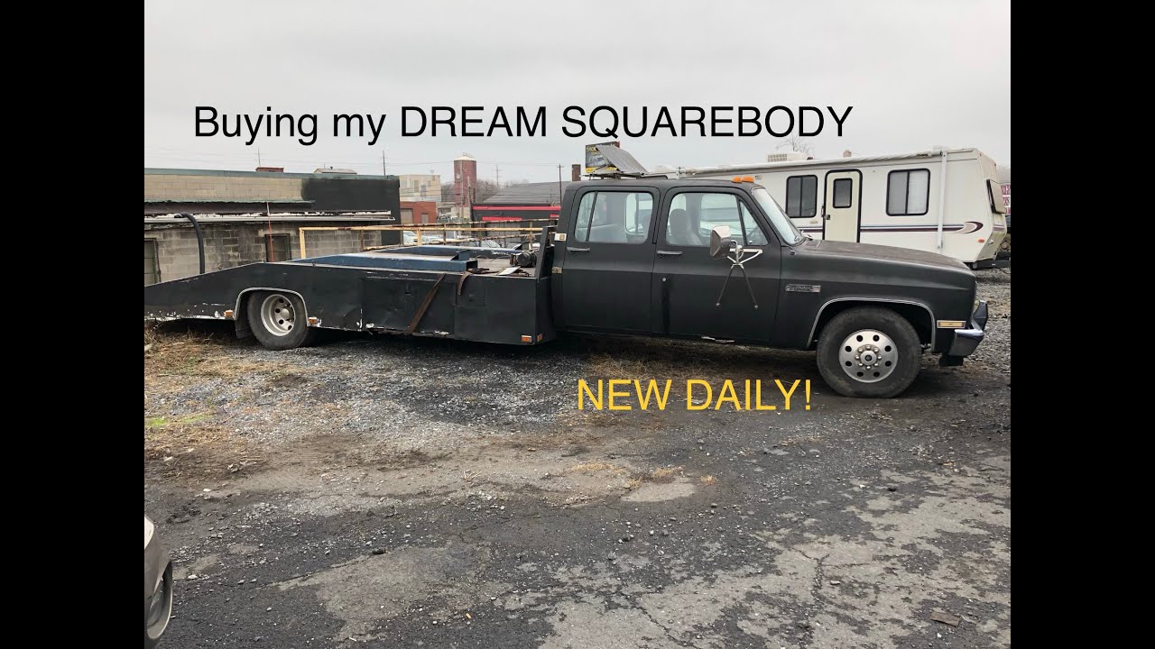 BIG BLOCK 3+3 SQUAREBODY RAMP TRUCK, I'M SELLING THE F450 FOR THIS ...