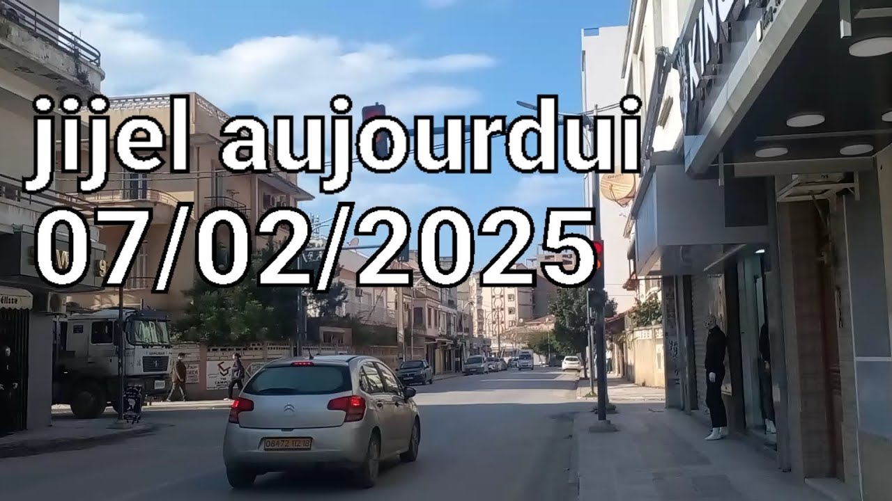 la ville de jijel aujourdui le 7 fevrier 2025 - YouTube
