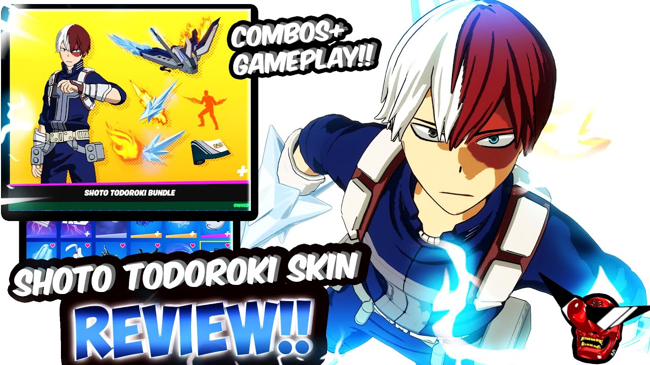 *NEW* SHOTO TODOROKI SKIN!! | Best Combos | Gameplay | Before You Buy ...