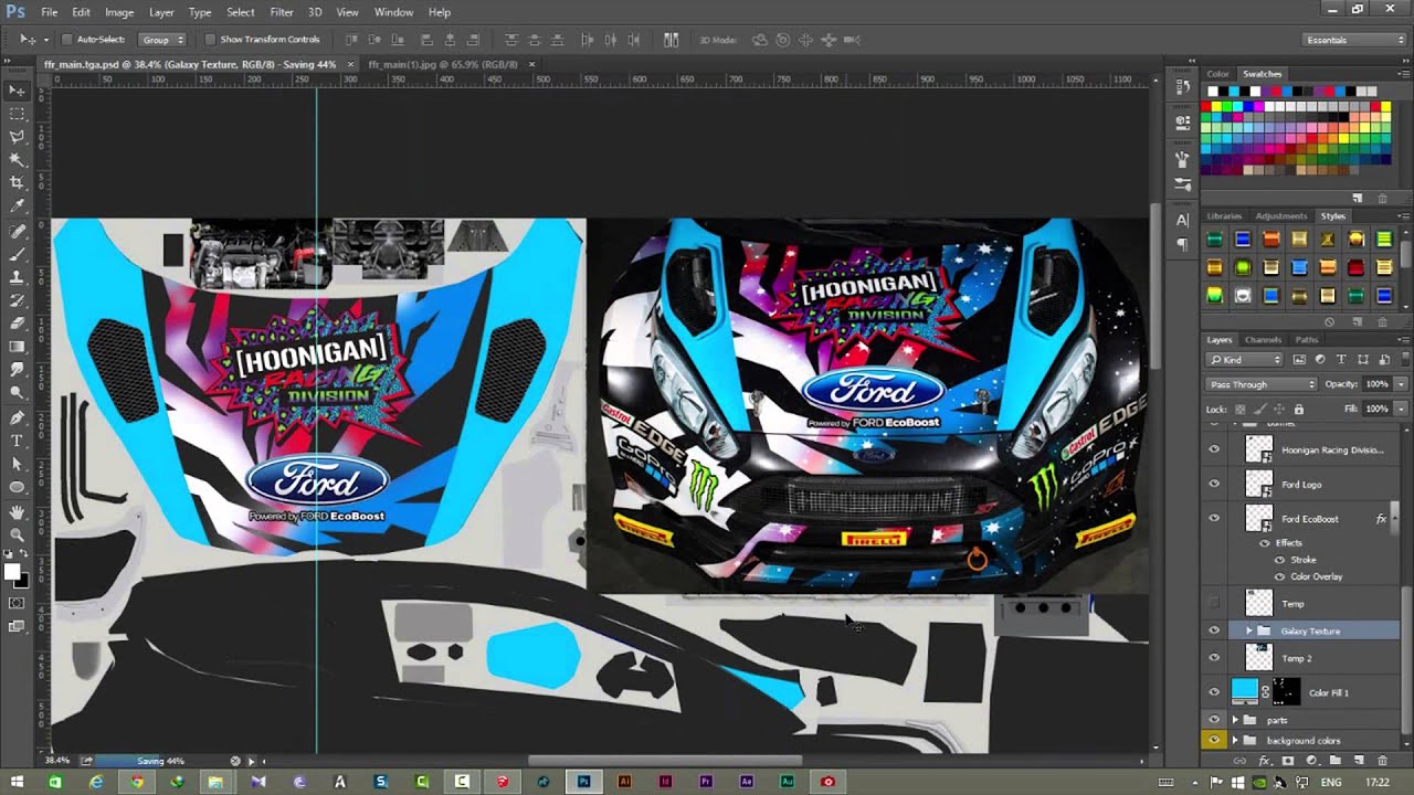 DiRT Rally Ford Fiesta RS WRC Ken Block Livery 2015 Work in Progress ...