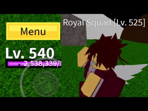 DEFEATING ROYAL SQUAD’S LEVEL [540] | ROBLOX BLOX FRUIT - YouTube