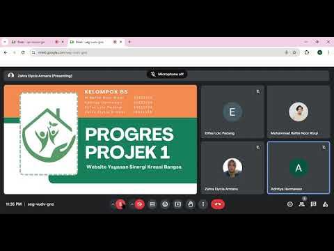 B5 I Presentasi RPL I Progress Projek 1 - YouTube
