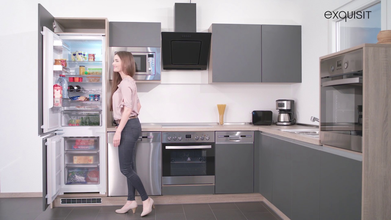 EKGC 270/70-4 EA++ Einbau-Kühl-Gefrierkombination - YouTube