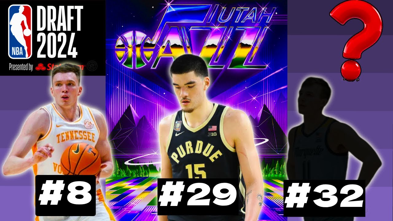 Who Will the Utah Jazz Draft in the NBA Draft 2024? - YouTube