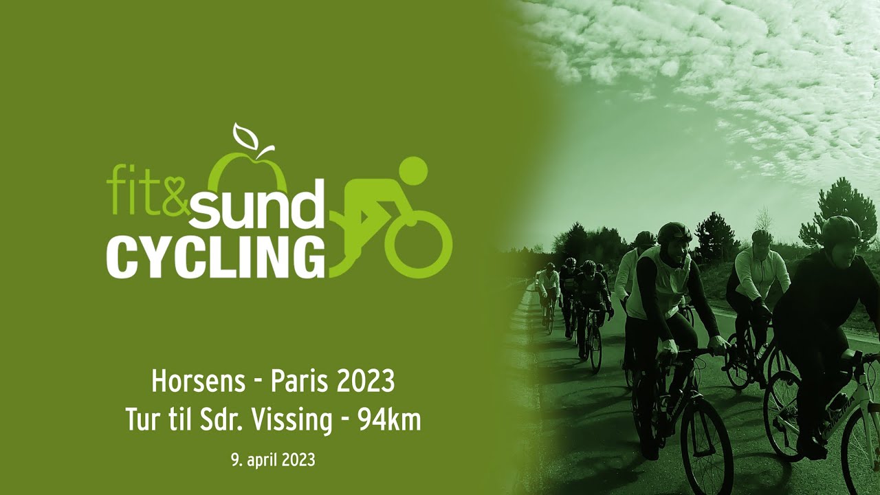 94km - ud til Sdr. Vissing - Paris 2023 - 9. april 2023 - YouTube