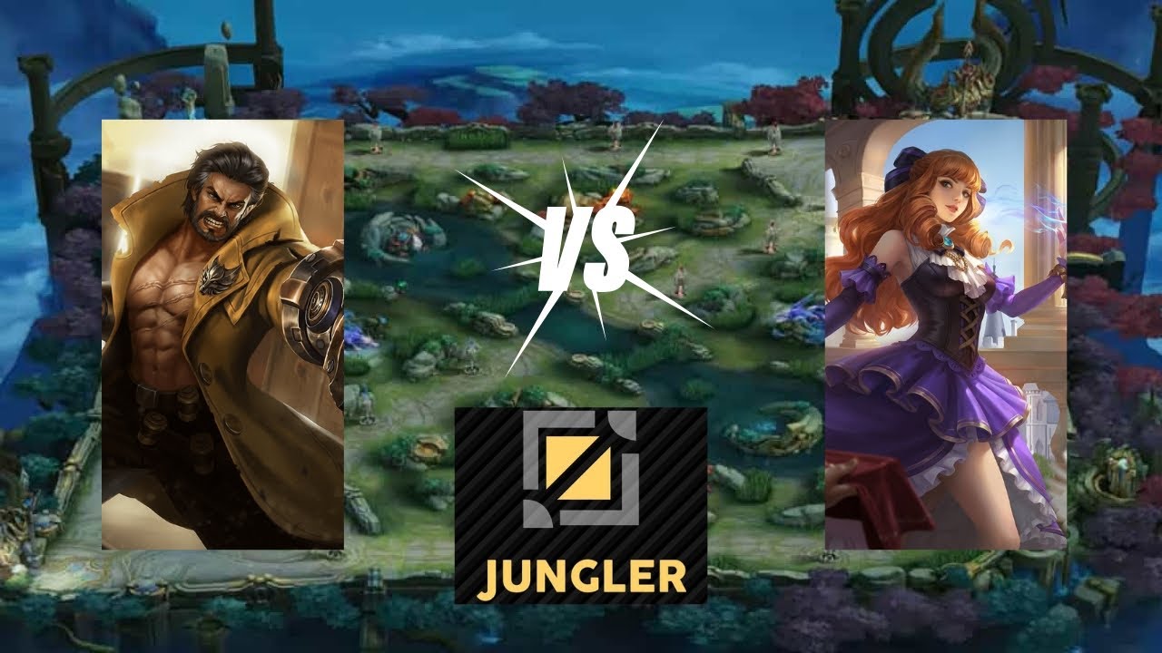 MLBB - Roger VS Guinevere Jungle Lane gameplay - YouTube