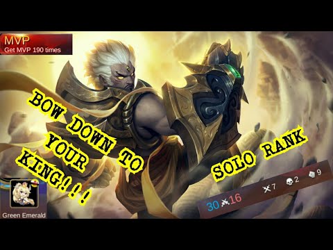 [MLBB]Bow Down To Your King!!! Main Gatotkaca Gameplay by ME! - YouTube