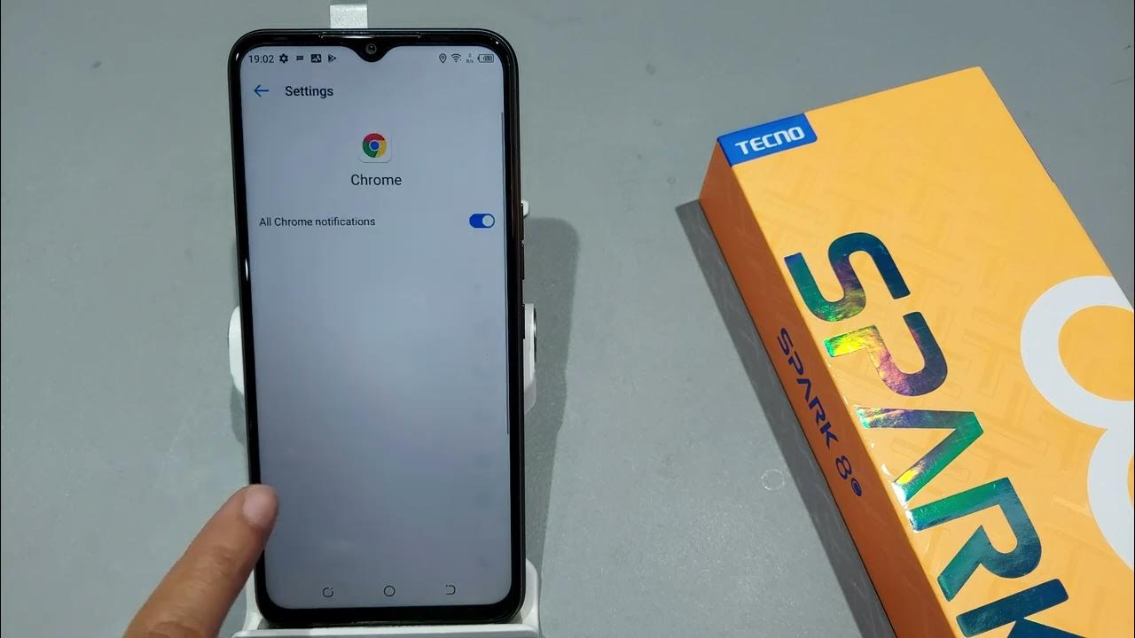 Tecno spark 8,8c,8t notification setting | Tecno spark 8c me notification kaise band kare - YouTube