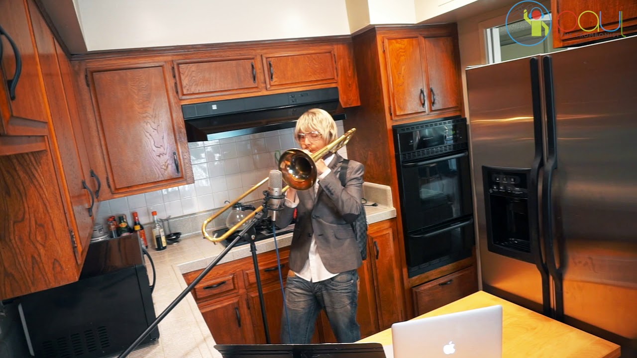 Crazy Frog 🐸 Trombone Loop Cover (Axel F) - YouTube