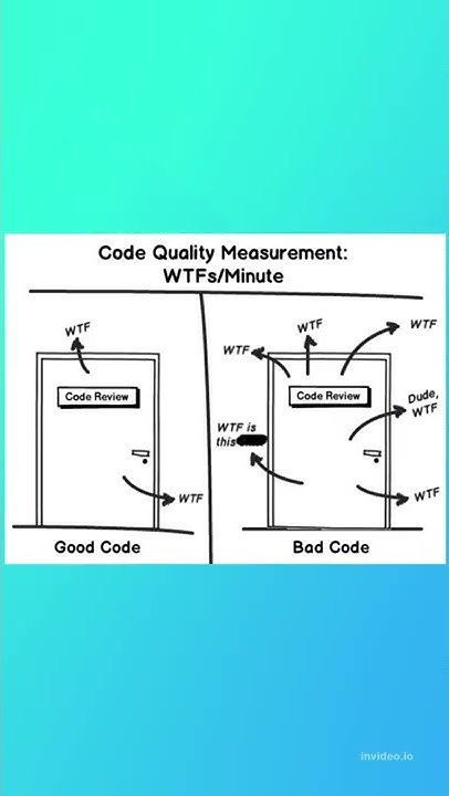 Good Code Bad Code - YouTube