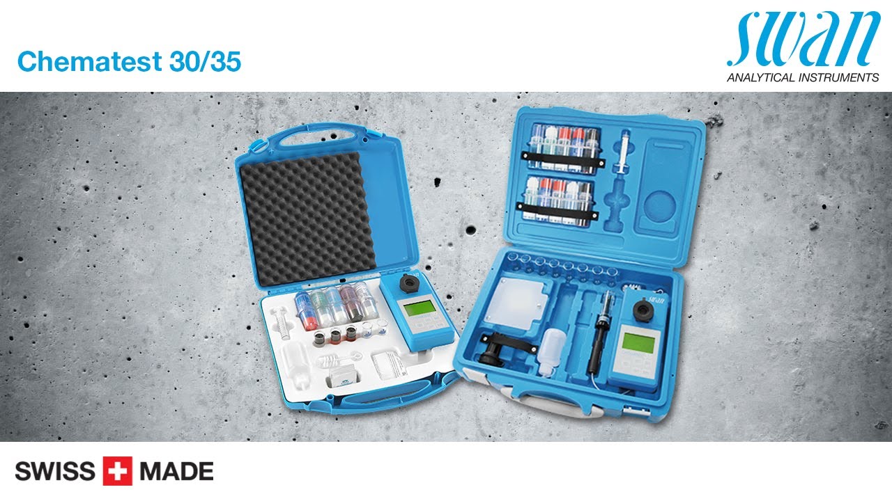 Swan – Chematest 30 & 35: Portable Photometer with Digital Sensor ...