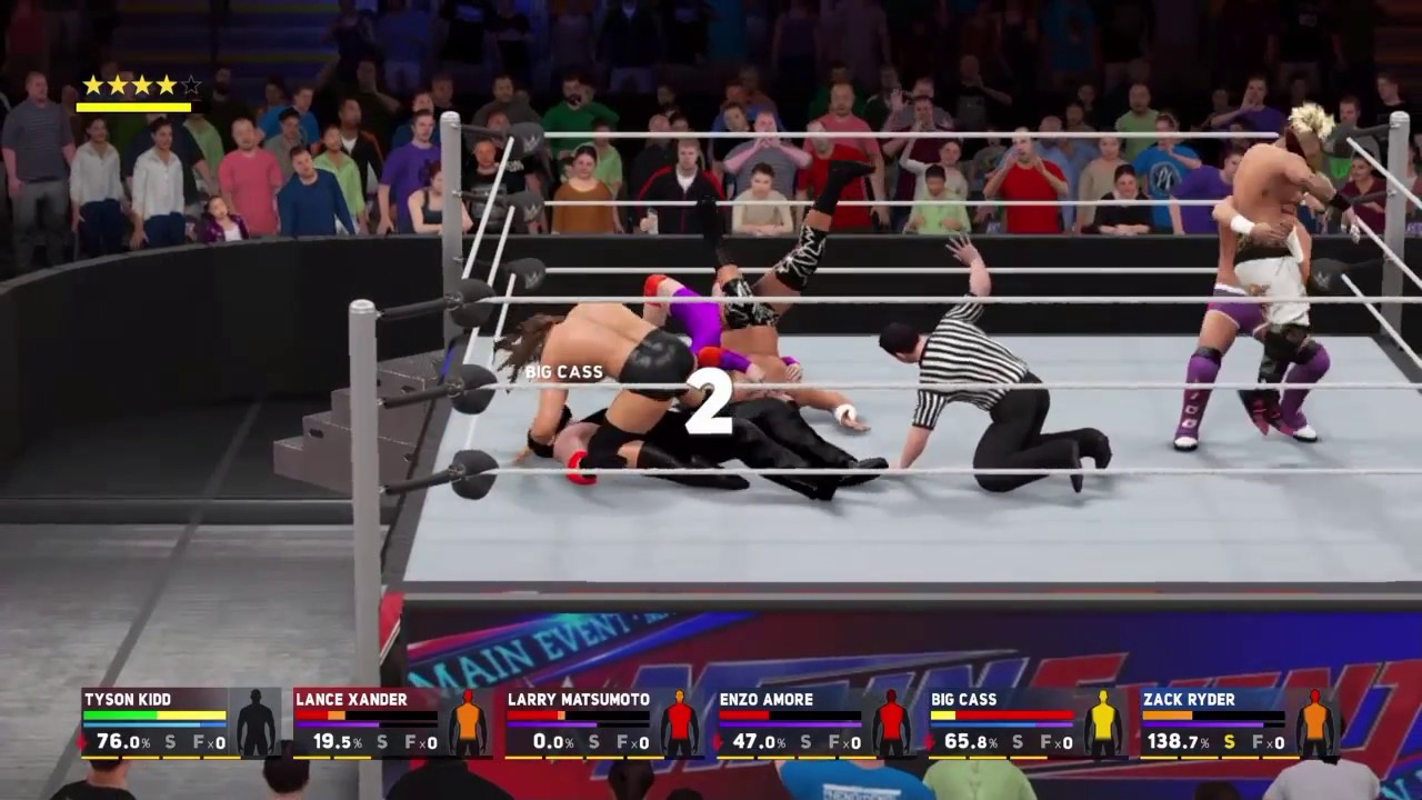 W2k17 Career Mode #2 Demolishing Former Tag Champs - YouTube