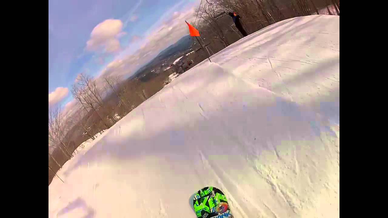 2 Boxes 5 Jumps (GoPro) Snowboarding HD - YouTube