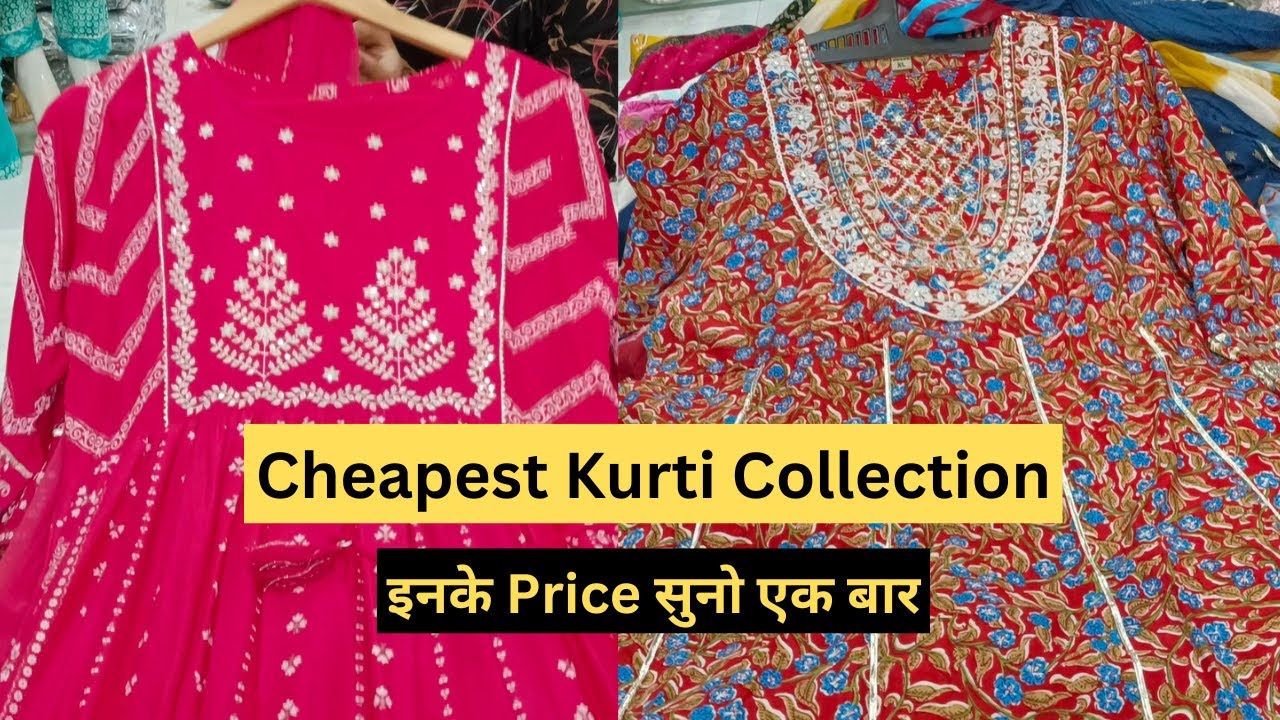 Cheapest Kurti Collection | Designer kurti Set | Festival Kurtis ...