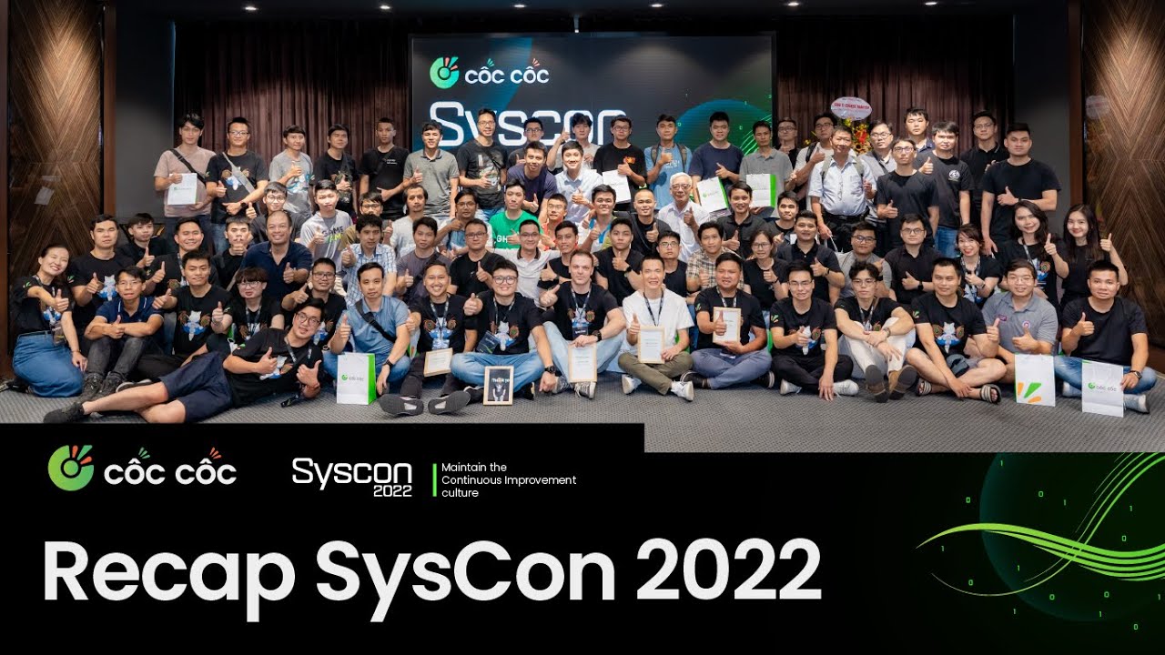 SYSCON 2022: YOU WANT RECAP? WE GOT YOU! - YouTube