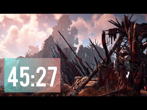 (45:27) Horizon Zero Dawn All Bandit Camps NG Speedrun (WR)