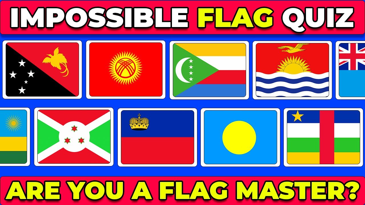 You Are a Flag Master If You Can Score 40/50 || Guess the Country by The Flag || Flag Quiz ...