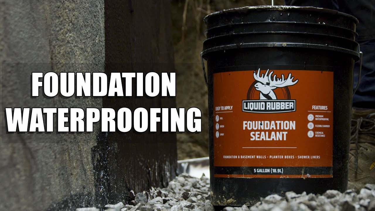 How to Waterproof Your Foundation: DIY Guide with Liquid Rubber Sealant ...