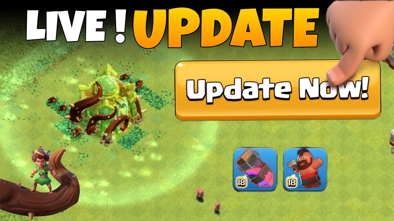 June Update - Clash of Clans Maintenance Break | coc live - YouTube