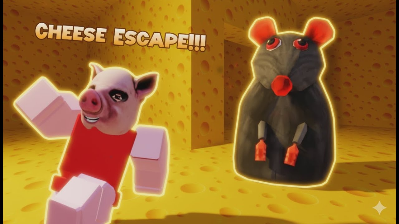 GI-TRAP SA CHEESE?! Escape Cheese Obby Roblox🧀😨 - YouTube