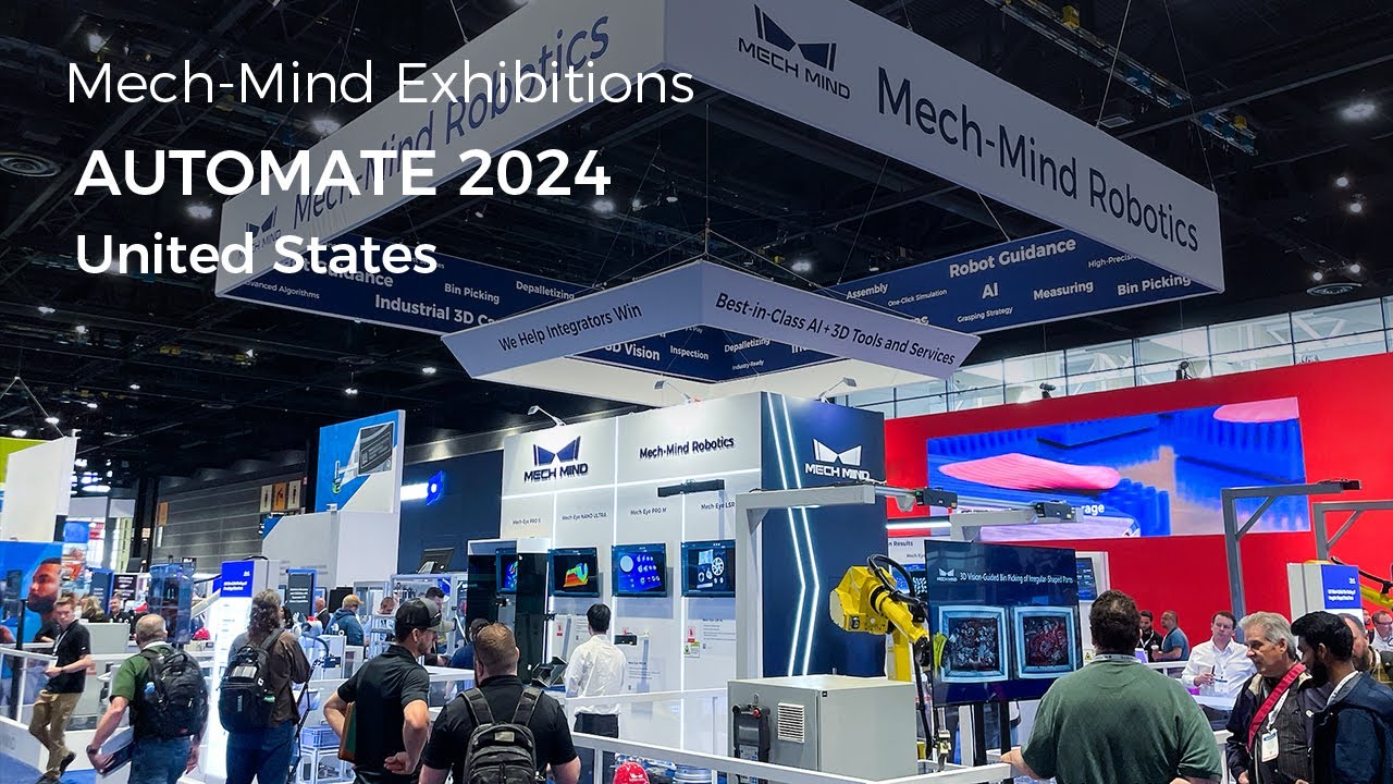 Review of Mech-Mind's Impressive Exhibition at AUTOMATE 2024 in U.S ...