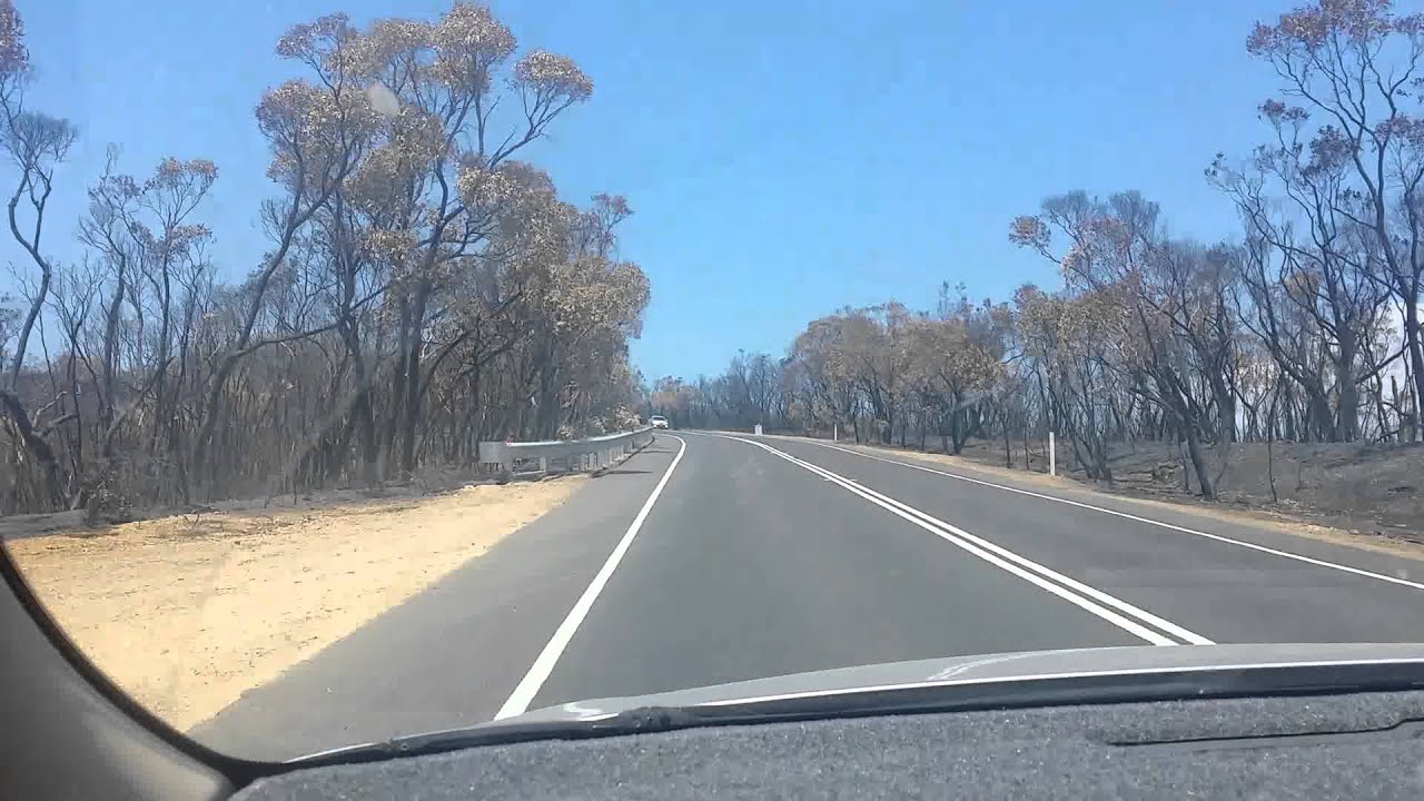 Bushfire from One Tree Hill to Kersbrook - YouTube