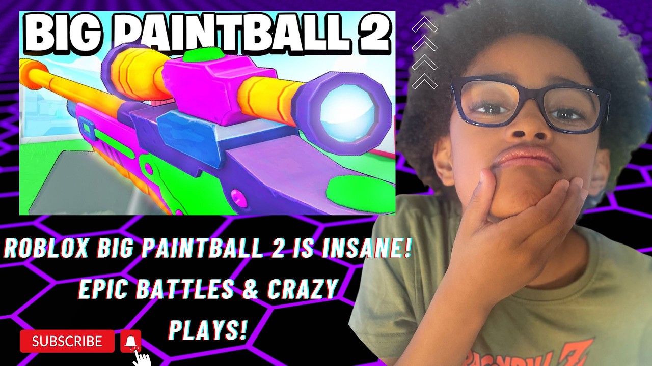 Roblox Big Paintball 2 is INSANE! Epic Battles & Crazy Plays! - YouTube