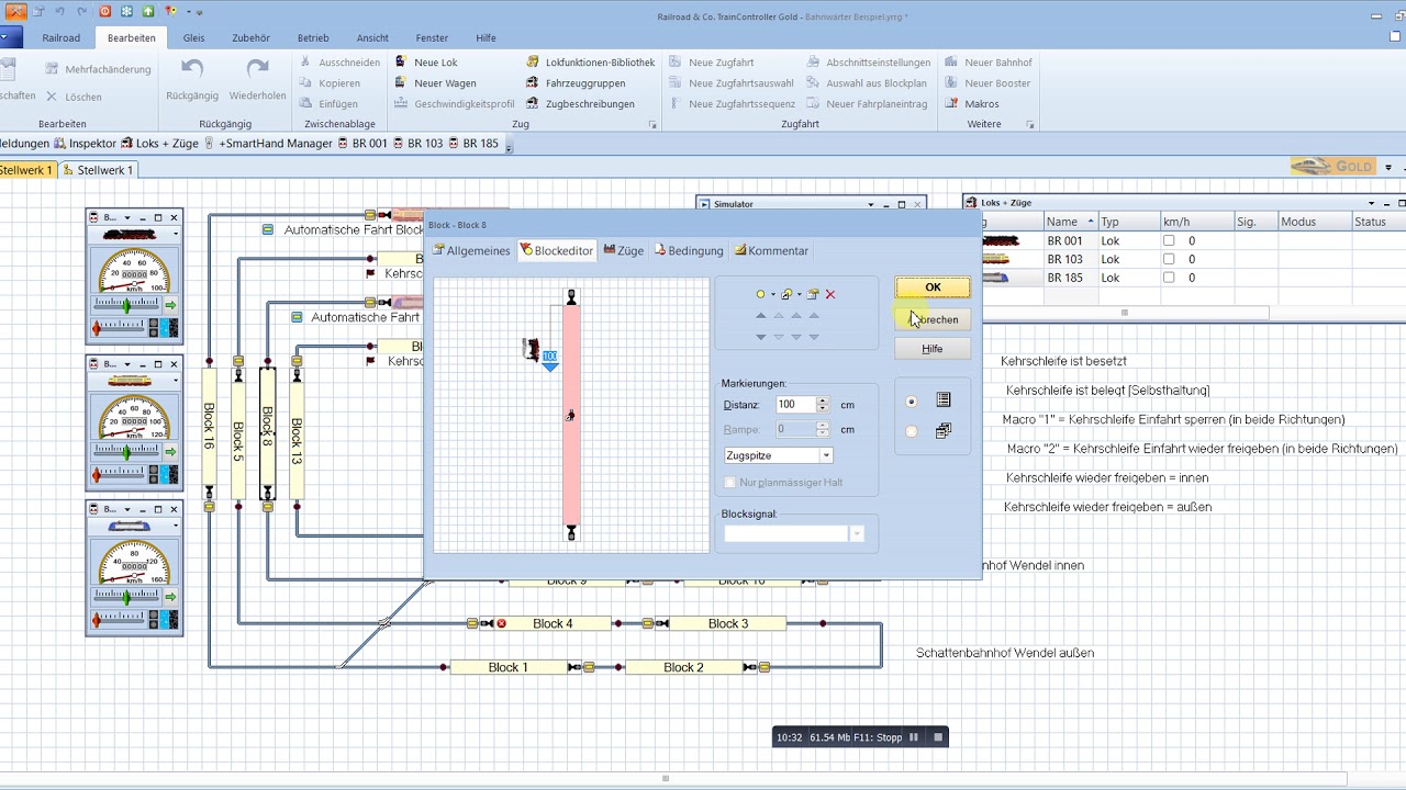 TrainController 9.0 Gold A4 #15 Aktionsmarkierung - YouTube