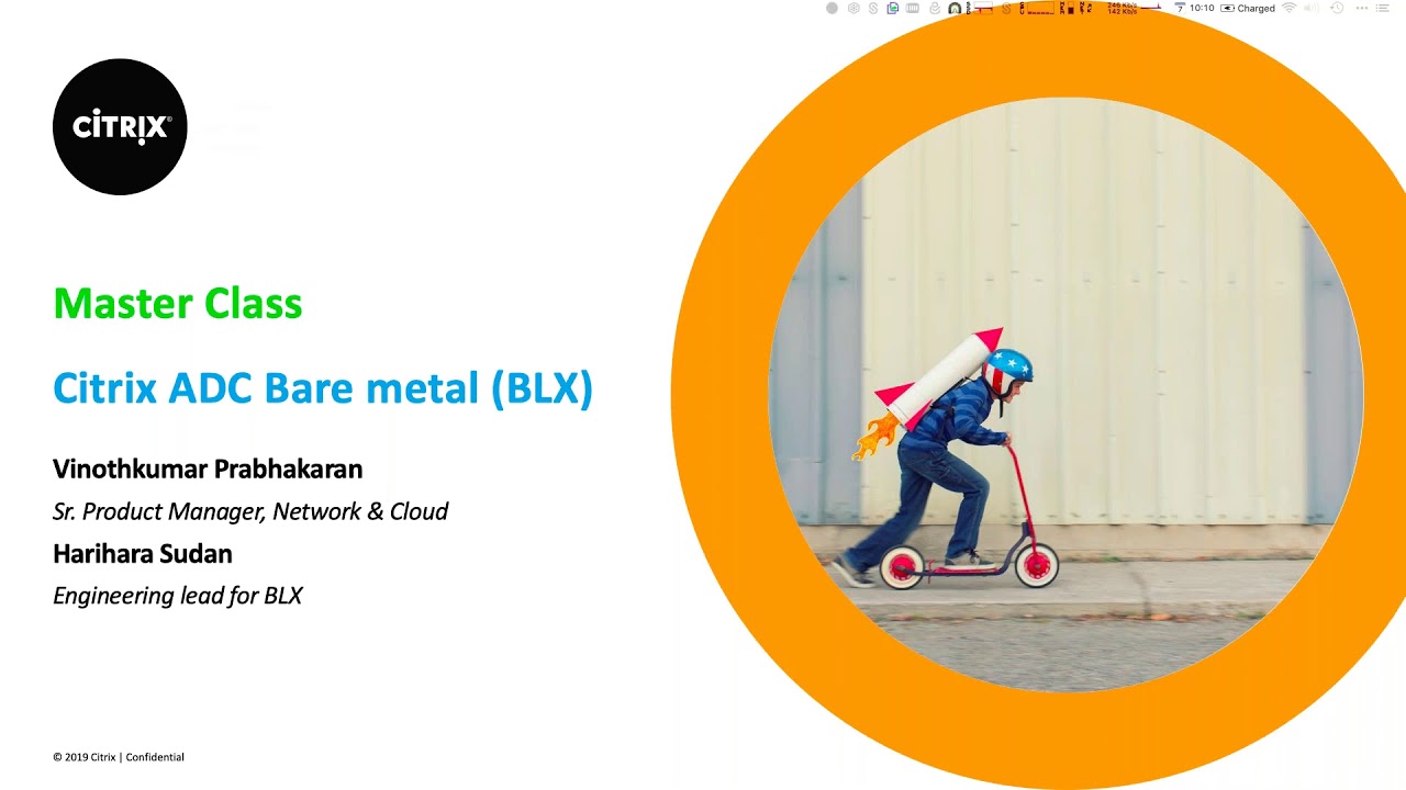 Citrix Networking Master Class - August 2019 - YouTube