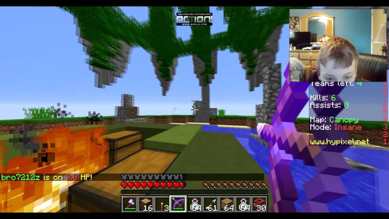 Power V Bow all the way!! Skywars w/ Kat and Happymonkfish - YouTube