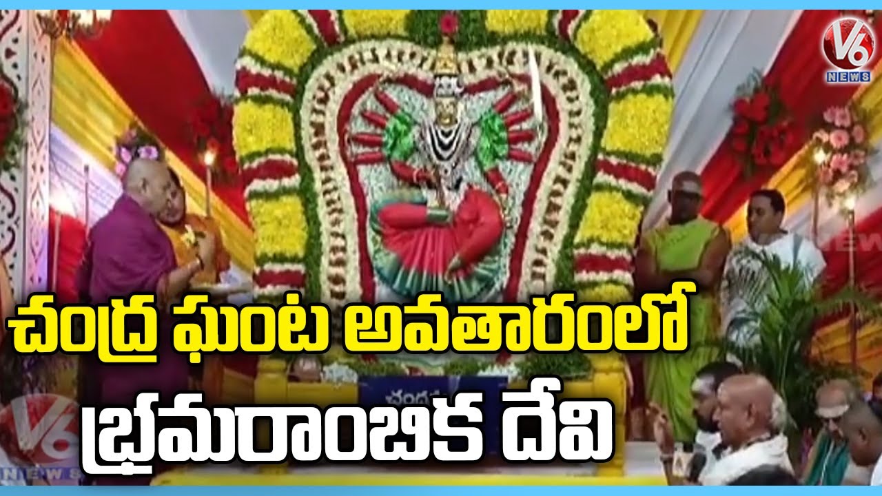 Devi Navaratri Celebrations 2022 At Srisailam Bramaramba Temple | Day ...