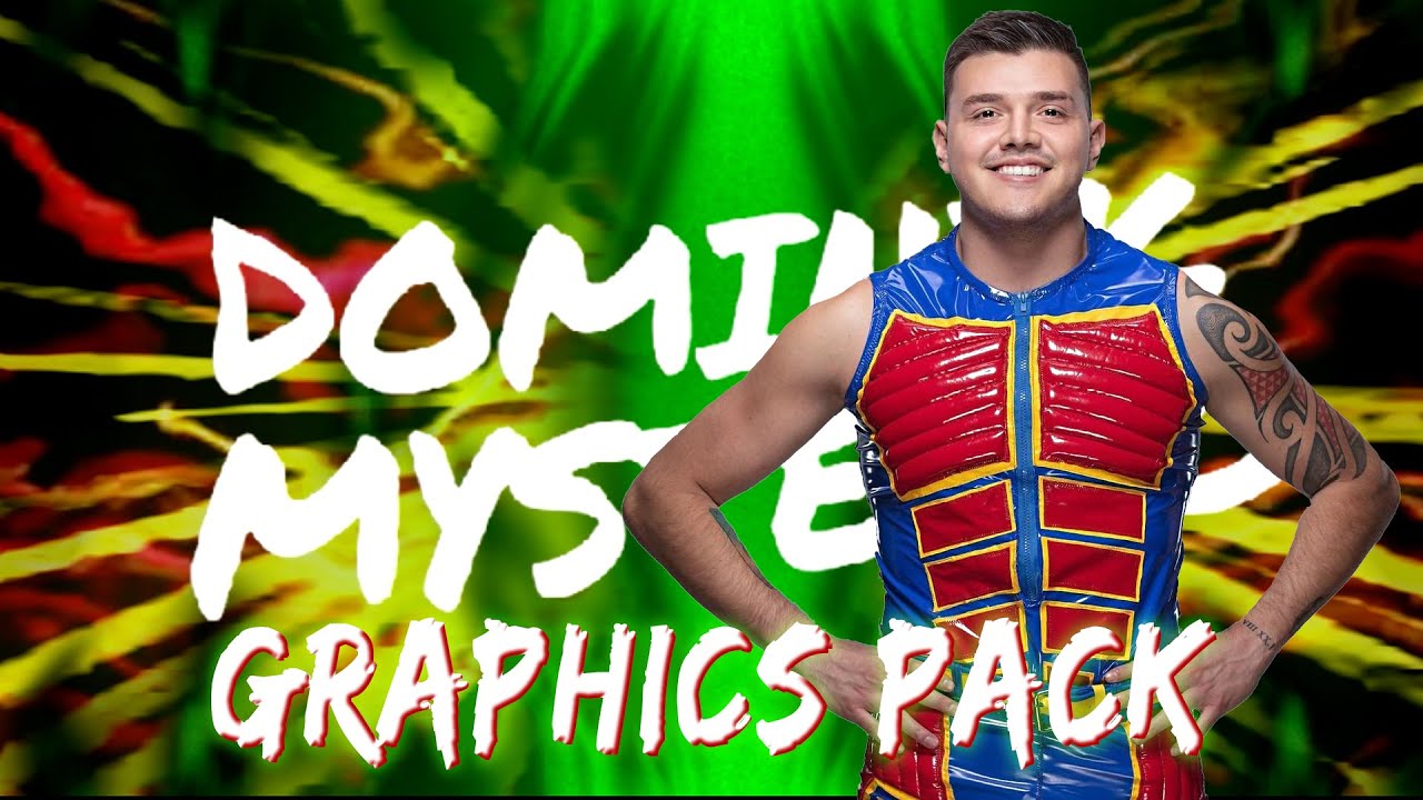 WWE Graphics - Dominik Mysterio Graphics Pack - YouTube
