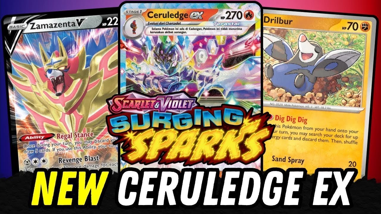 Ceruledge ex Pokemon TCG Deck Guide! List, and Strategy | Surging ...