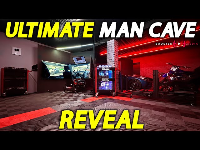 Ultimate Man Cave The Ultimate Man Cave Transitional Home Bar