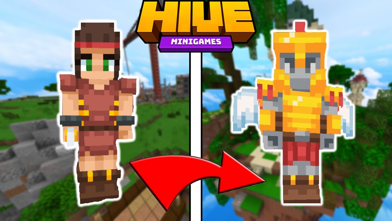 Beating EVERY Hive Minigame In a Row (Minecraft Hive Bedrock) - YouTube