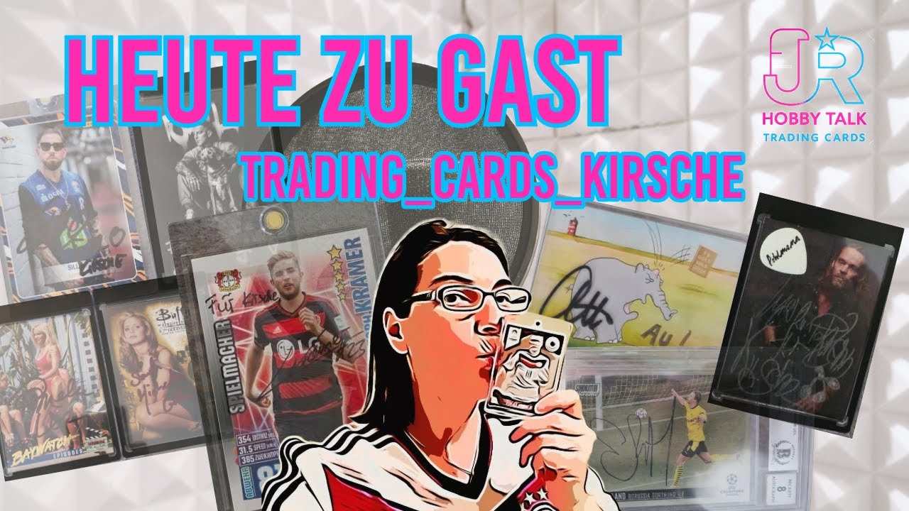 Heute zu Gast Anja (trading_cards_kirsche). Neue Topps Produkte. - YouTube