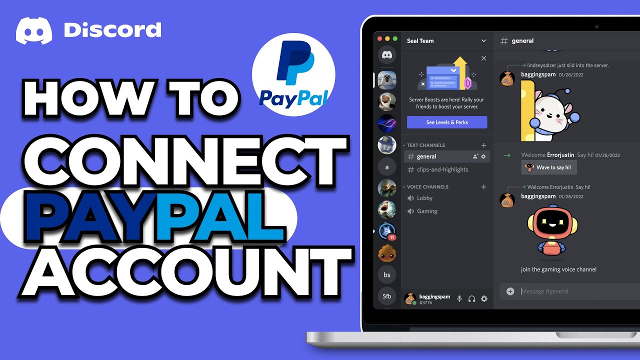 How To Connect Your Discord And PayPal Account - YouTube