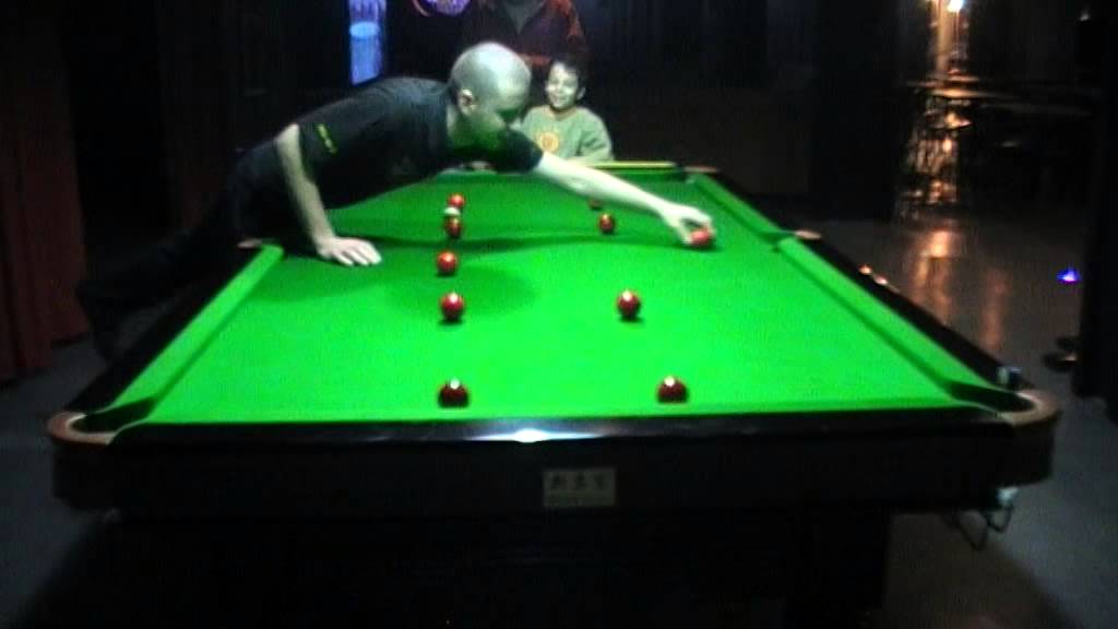 Snooker Straight Cueing - YouTube