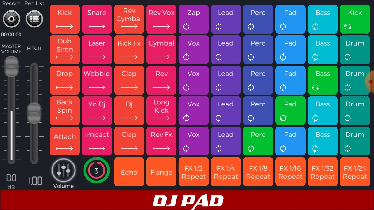 DJ pad music mixer maker para PC - YouTube