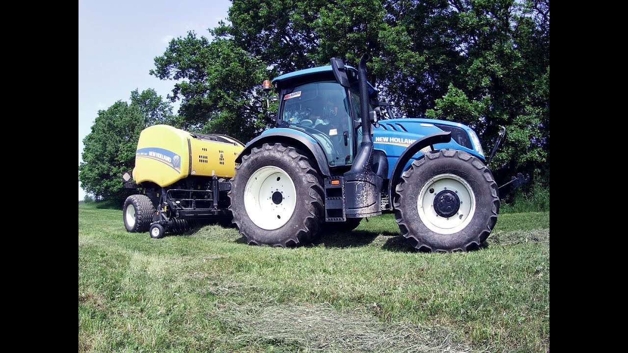 SIANOKISZONKA 2023 / GR MAGIERA / NEW HOLLAND T6.180 DYNAMIC COMMAND ...