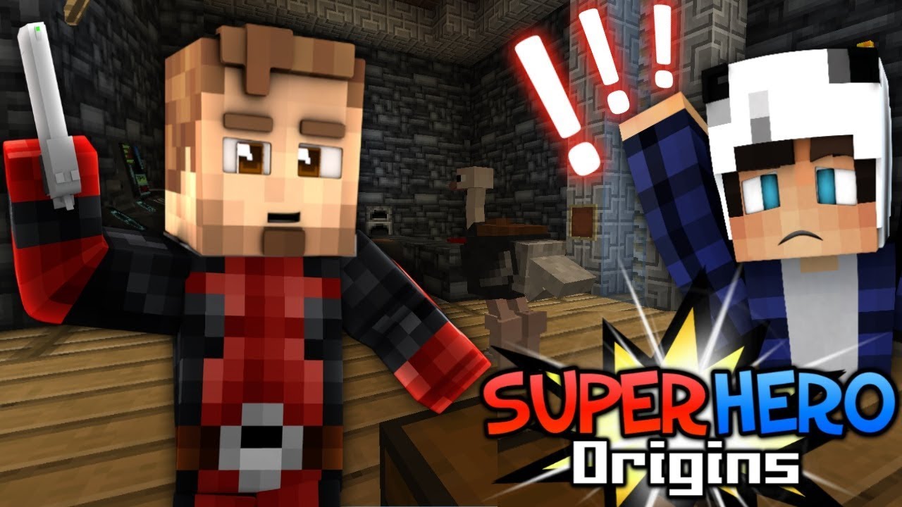 EXPOSING my SECRET BASE! Minecraft Super Hero Origins #9 (Modded ...