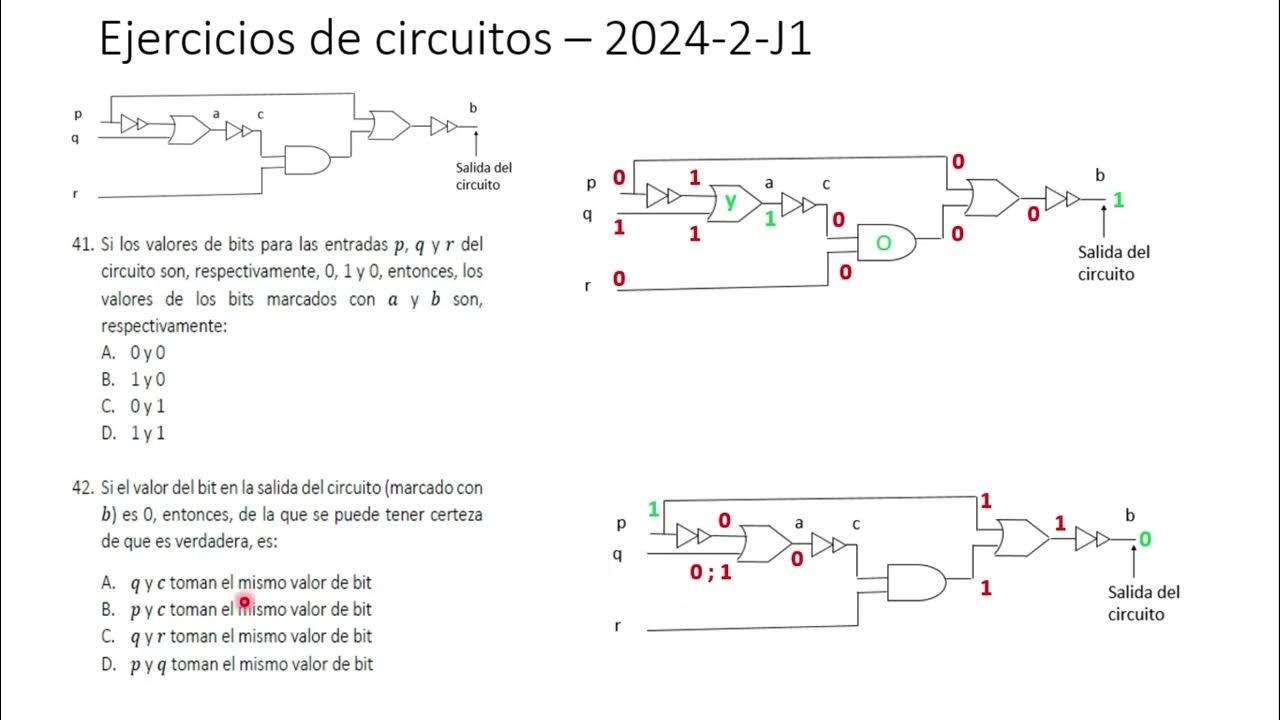 RL Ejercicio circuitos Tipo UdeA Examen admisión 2024 - YouTube