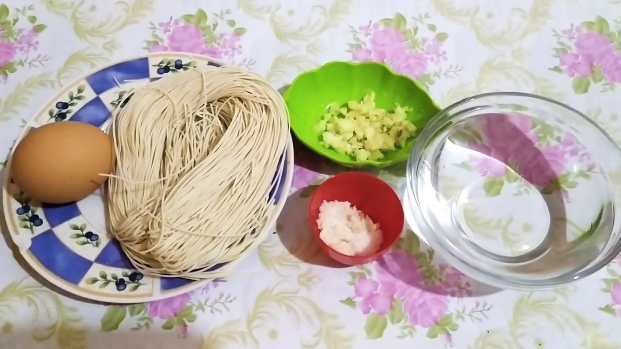 Resep mie sua telor - YouTube