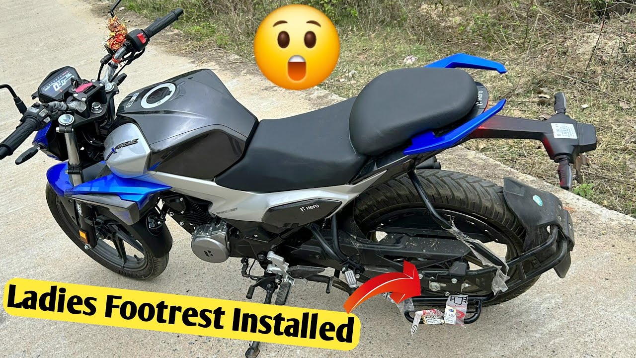 Hero Xtreme 125r Ladies Footrest Price Details 😰 || hero xtreme 125r ...